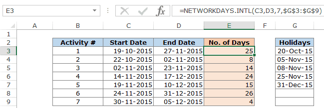 Count Working Days In Excel 2007 And More r Joe 39 S Eggplant 