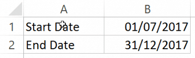 How to Calculate the Number of Days Between Two Dates in Excel