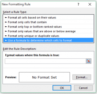 Highlight EVERY Other ROW in Excel (using Conditional Formatting)