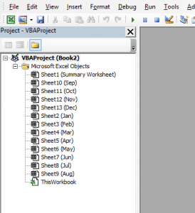 Quickly Create Summary Worksheet with Hyperlinks in Excel