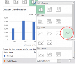 How to Create Combination Charts in Excel - Step-by-Step Tutorial