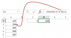Excel INDIRECT Function (Explained with Examples + Video)