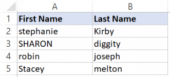 How to Use Excel PROPER Function (Examples + Video)