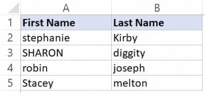 How to Use Excel PROPER Function (Examples + Video)