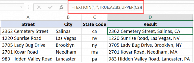 How to Use Excel UPPER Function (Examples + Video)