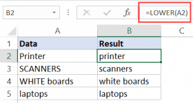 How to Use Excel LOWER Function (Examples + Video)