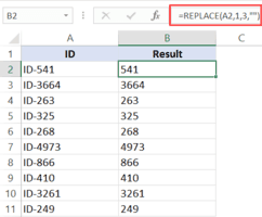 How to Use Excel REPLACE Function (Examples + Video)