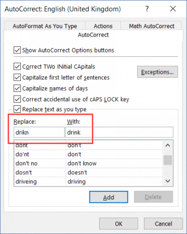 Excel AutoCorrect: A Complete Guide + Time Saving Examples