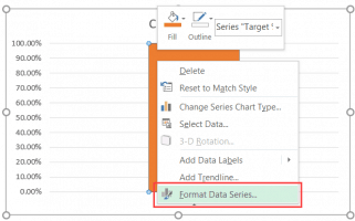 How to Create a Thermometer Chart in Excel