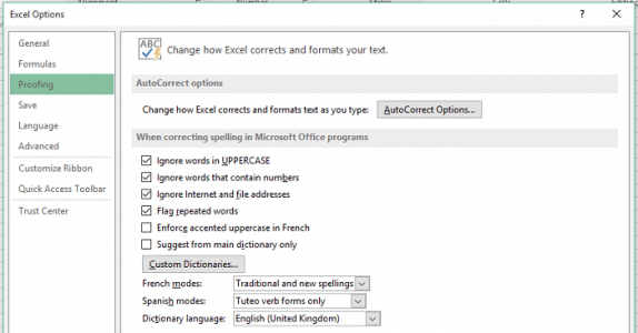 Spell Check in Excel – Where is it and How to Use it?