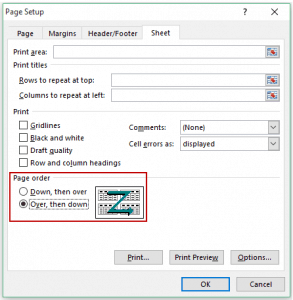 How to Insert Page Numbers in Excel Worksheets