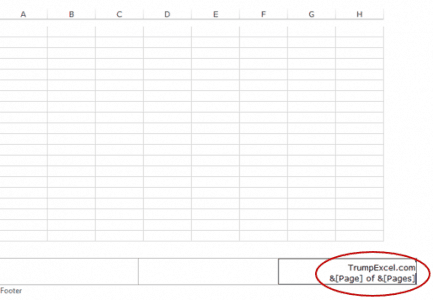 How to Insert Page Numbers in Excel Worksheets