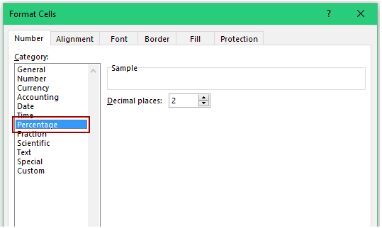 How To Calculate And Format Percentages In Excel
