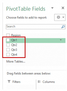 Preparing Source Data For Pivot Table