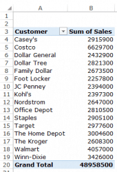 How to Filter Data in a Pivot Table in Excel