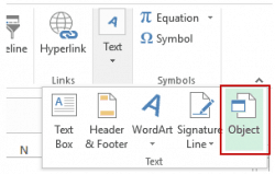 How to embed a PDF File in an Excel Worksheet