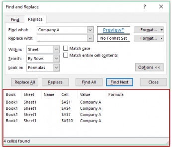 How to Quickly Find Hyperlinks in Excel (using Find and Replace)