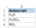 [Quick Tip] How to Apply Superscript and Subscript Format in Excel