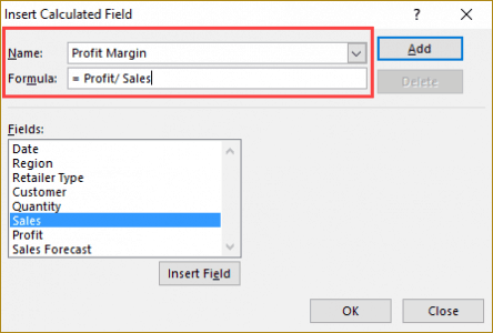 How to Add and Use an Excel Pivot Table Calculated Field