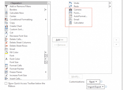 Excel Quick Access Toolbar - 5 Options You Should Consider Adding
