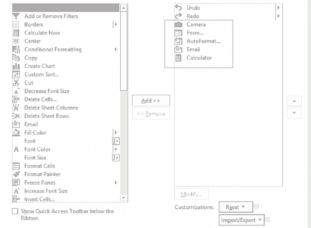 Excel Quick Access Toolbar - 5 Options You Should Consider Adding