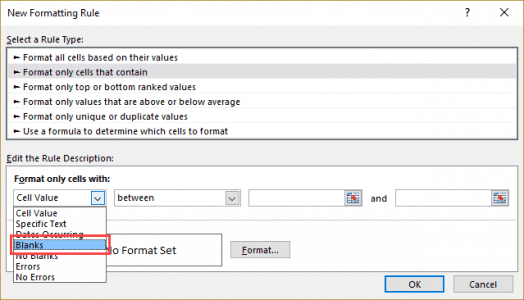 Highlight Blank Cells in Excel (in less than 10 seconds)