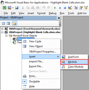 Highlight Blank Cells in Excel (in less than 10 seconds)