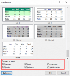 Excel AutoFormat - A One Click Data Formatting Trick