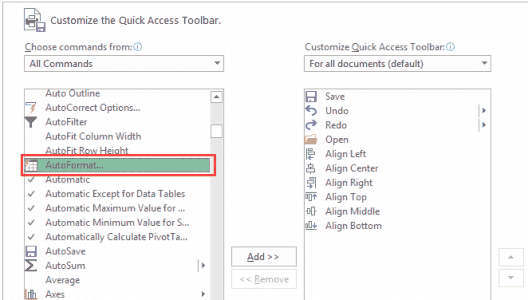 Excel Autoformat A One Click Data Formatting Trick