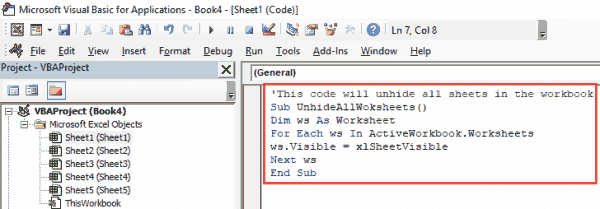 How to Hide a Worksheet in Excel (that can not be unhidden)