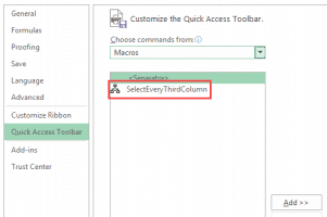 How to Select Every Third Row in Excel (or select every Nth Row)