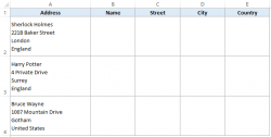 How to Split Multiple Lines in a Cell into a Separate Cells / Columns