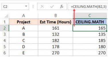 How to Round to the Nearest Integer or Multiple of 0.5 / 5 / 10 in Excel