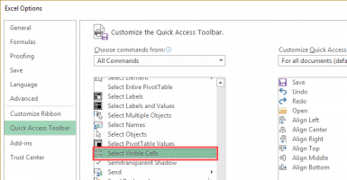 3 Quick Ways to Select Visible Cells in Excel
