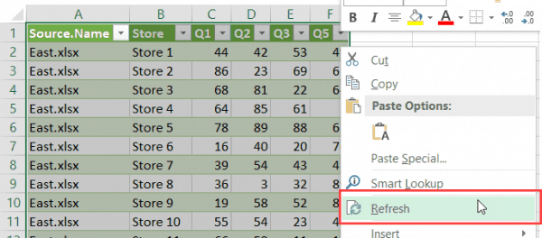 Combine Data from Multiple Workbooks in Excel (using Power Query)