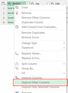 How to Unpivot Data in Excel using Power Query (aka Get & Transform)