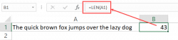 How to Use Excel LEN Function (Examples + Video)