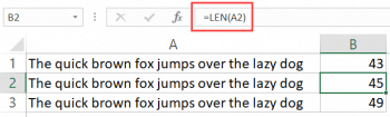 How to Use Excel LEN Function (Examples + Video)