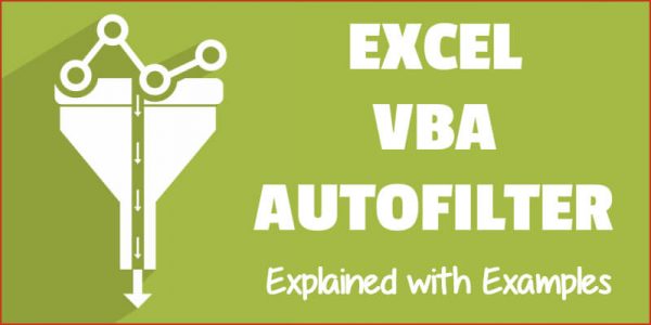 Excel VBA Autofilter: A Complete Guide with Examples Excel VBA Autofilter: A Complete Guide with Examples