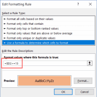 Highlight Rows Based on a Cell Value in Excel (Conditional Formatting)