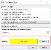 How to Compare Two Columns in Excel (for matches & differences)