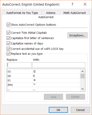 Excel AutoCorrect: A Complete Guide + Time Saving Examples