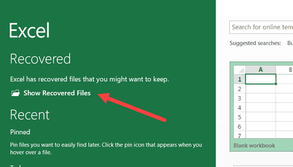 How To Recover Unsaved Excel