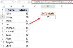 INDEX & MATCH Functions Combo in Excel (10 Easy Examples)