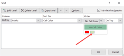 How to Sort By Color in Excel (in less than 10 seconds)