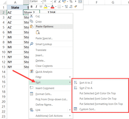How to SORT in Excel (by Rows, Columns, Colors, Dates, & Numbers)