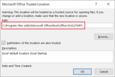 How to Automatically Open Specific Excel File on Startup - Trump Excel