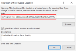How to Automatically Open Specific Excel File on Startup - Trump Excel