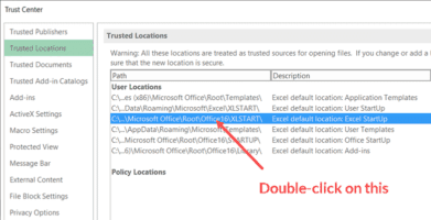 How to Automatically Open Specific Excel File on Startup - Trump Excel