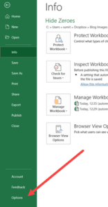Hide Zero Values in Excel | Make Cells Blank If the Value is 0